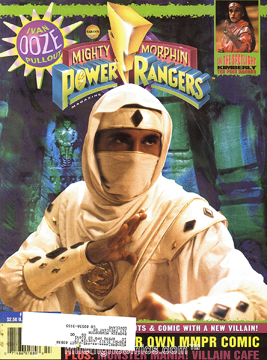 Mighty Morphin Power Rangers Magazines covers