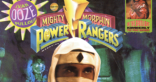 Mighty Morphin Power Rangers Magazines covers