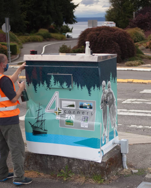 Shoreline Area News: 4-Corners organization unveils utility box art ...