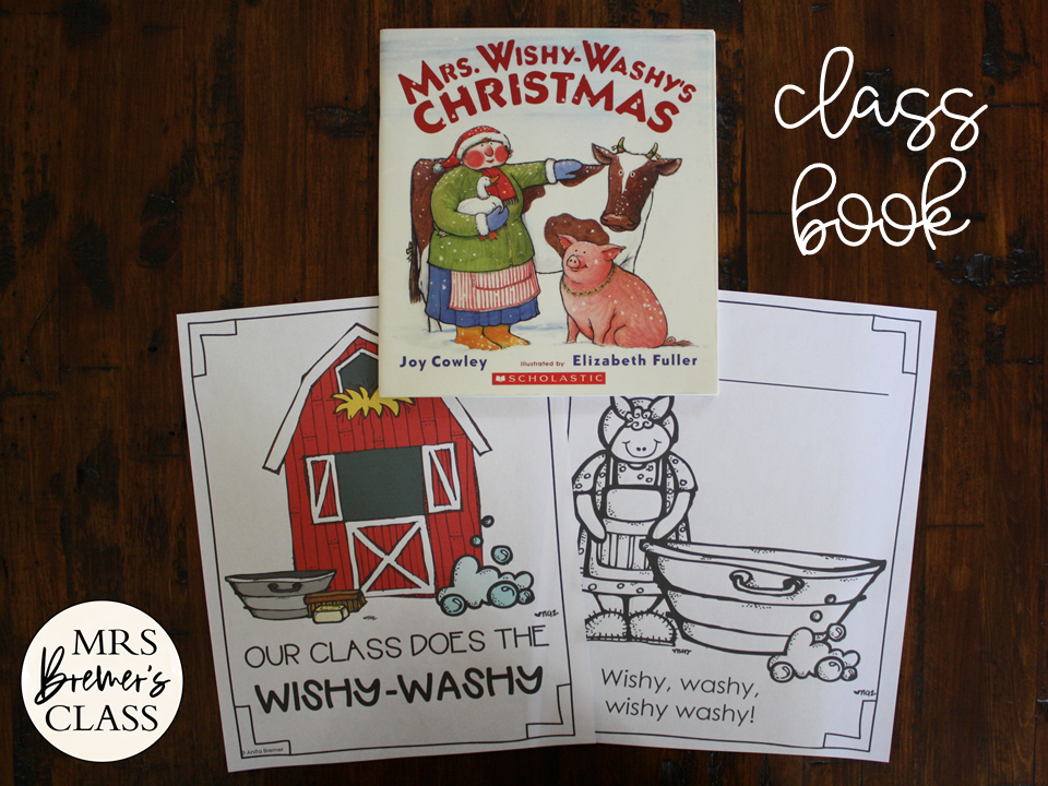 Mrs. Wishy-Washy's Christmas | Book Activities, Centers, and a ...