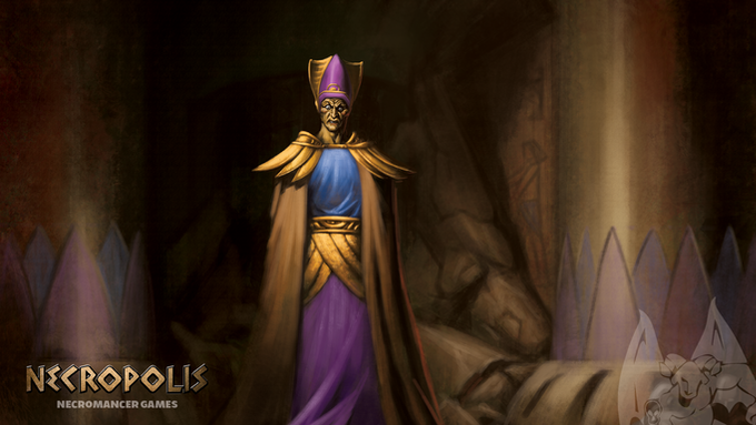 Tenkar's Tavern: Kickstarter - Necropolis: An Epic Adventure in the Desert Sands (S&W / 5e)