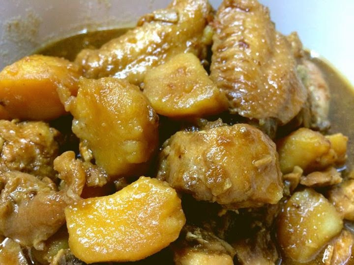 Ayam Pongteh (Nyonya Chicken and Potato Stew) by Michelle Heng