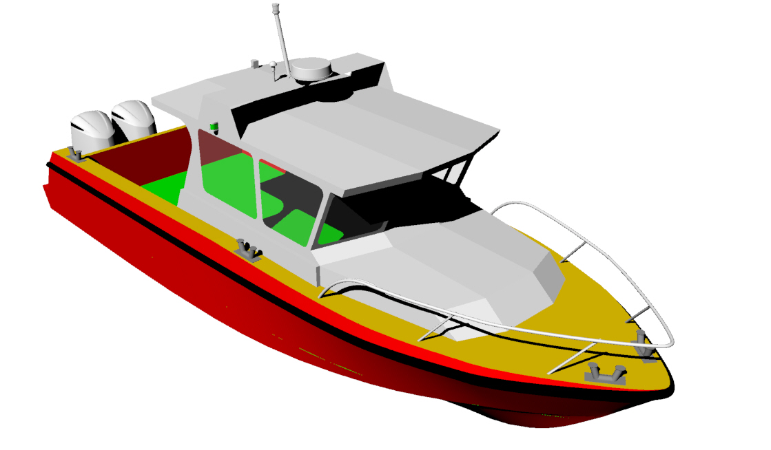 BOAT DESIGN AND MARINE ENGINEERING SERVICES: 10M ALUMINIUM FAST PATROL ...