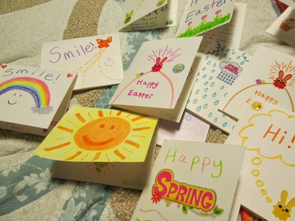 Homebound Catholic †: Making cards for hospitalized kids