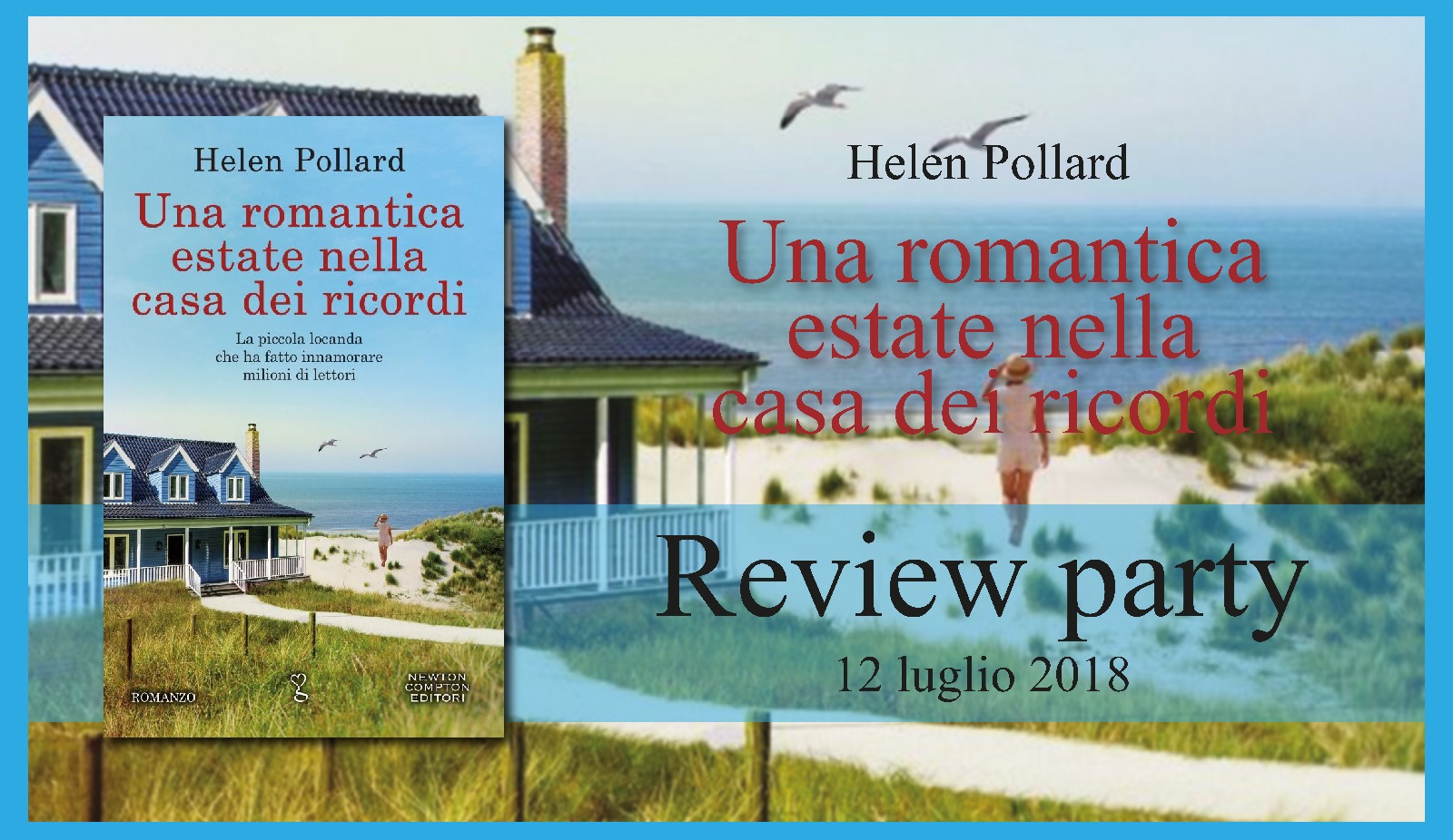 Innamorata di un libro: REVIEW PARTY: Una romantica estate nella casa ...