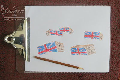 Cindy deRosier: My Creative Life: Boston Tea Party Drawing