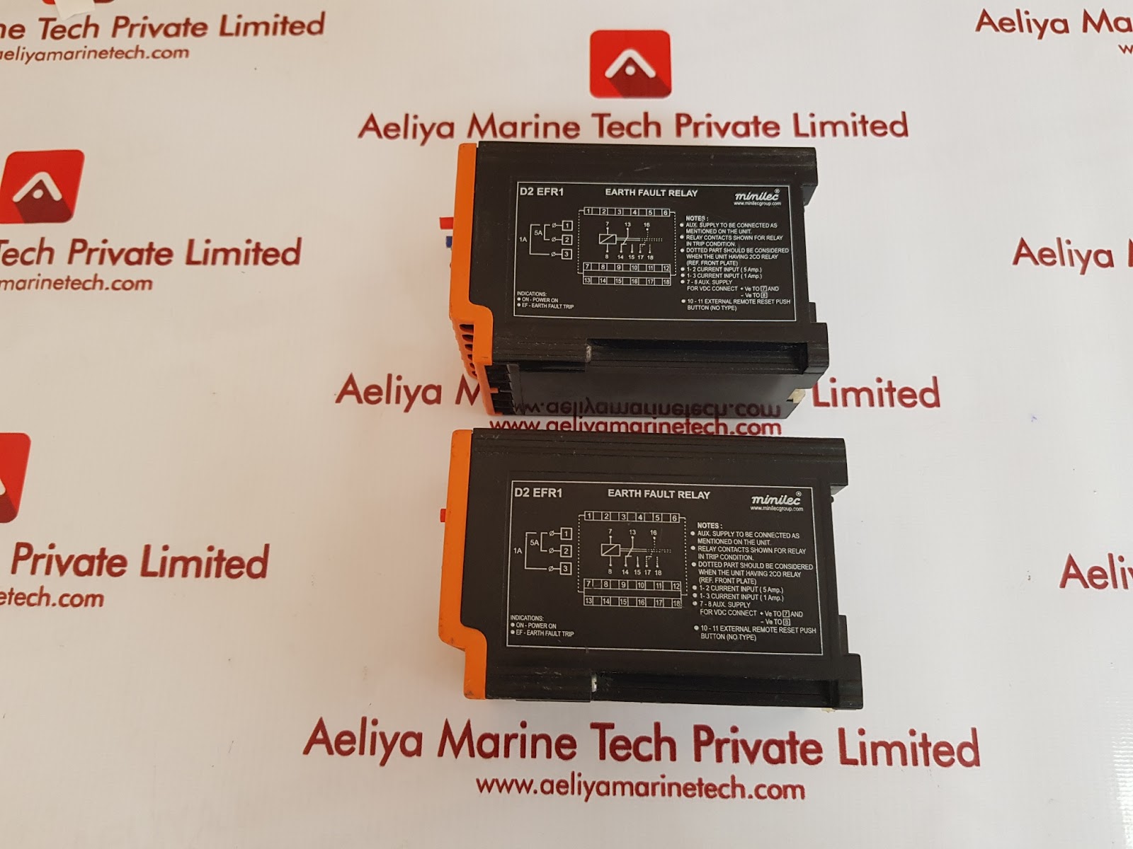 MINILEC D2 EFR1 EARTH FAULT RELAY - Aeliya Marine