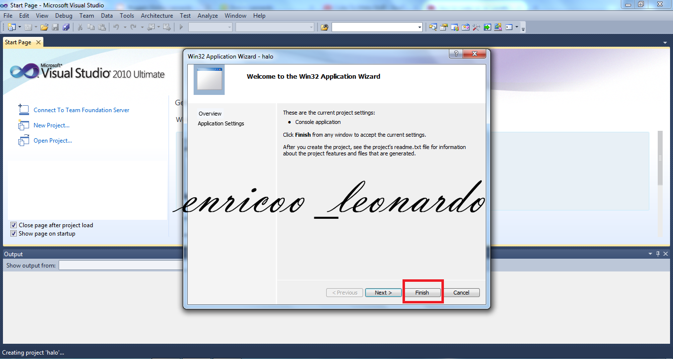 Cara Memulai/Menjalankan Microsoft Visual Studio C++ ~ None