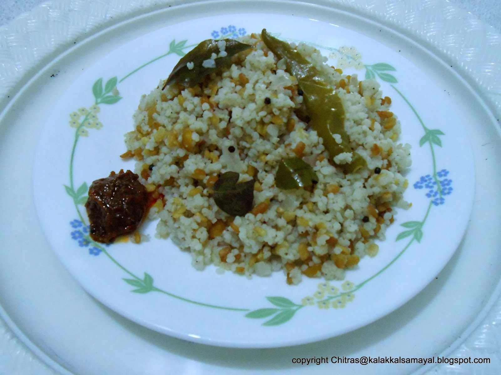 kalakkalsamayal: Varagarisi Sundal - Kodo Millet Sundal