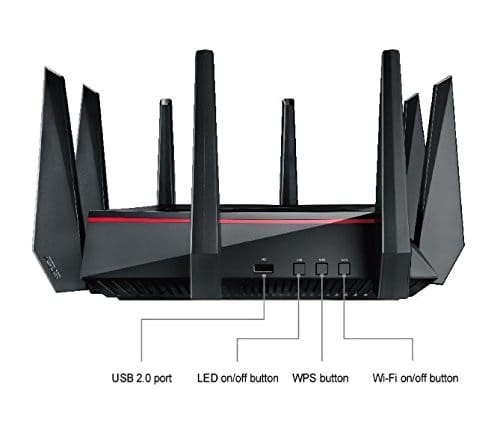 Review ASUS RT-AC5300 AC5300 Gaming Router