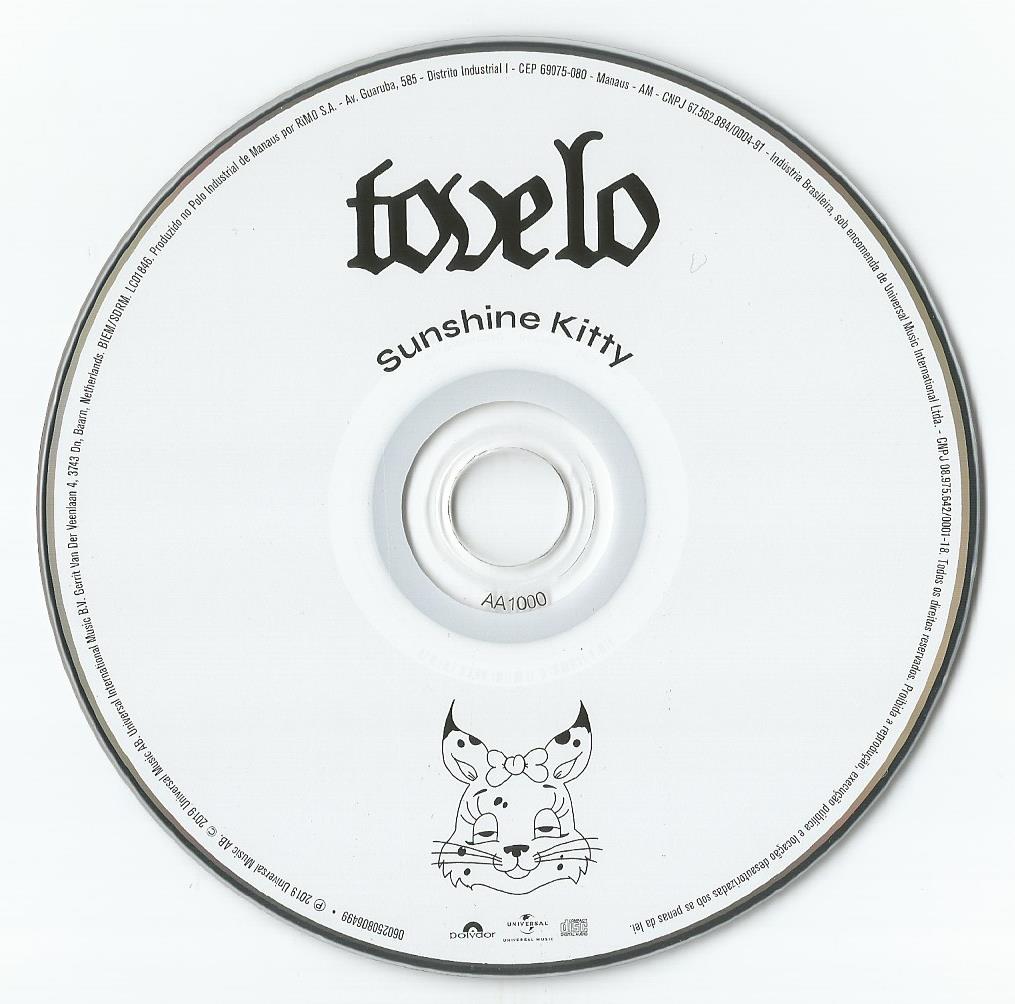 Encarte: Tove Lo - Sunshine Kitty - Encartes Pop