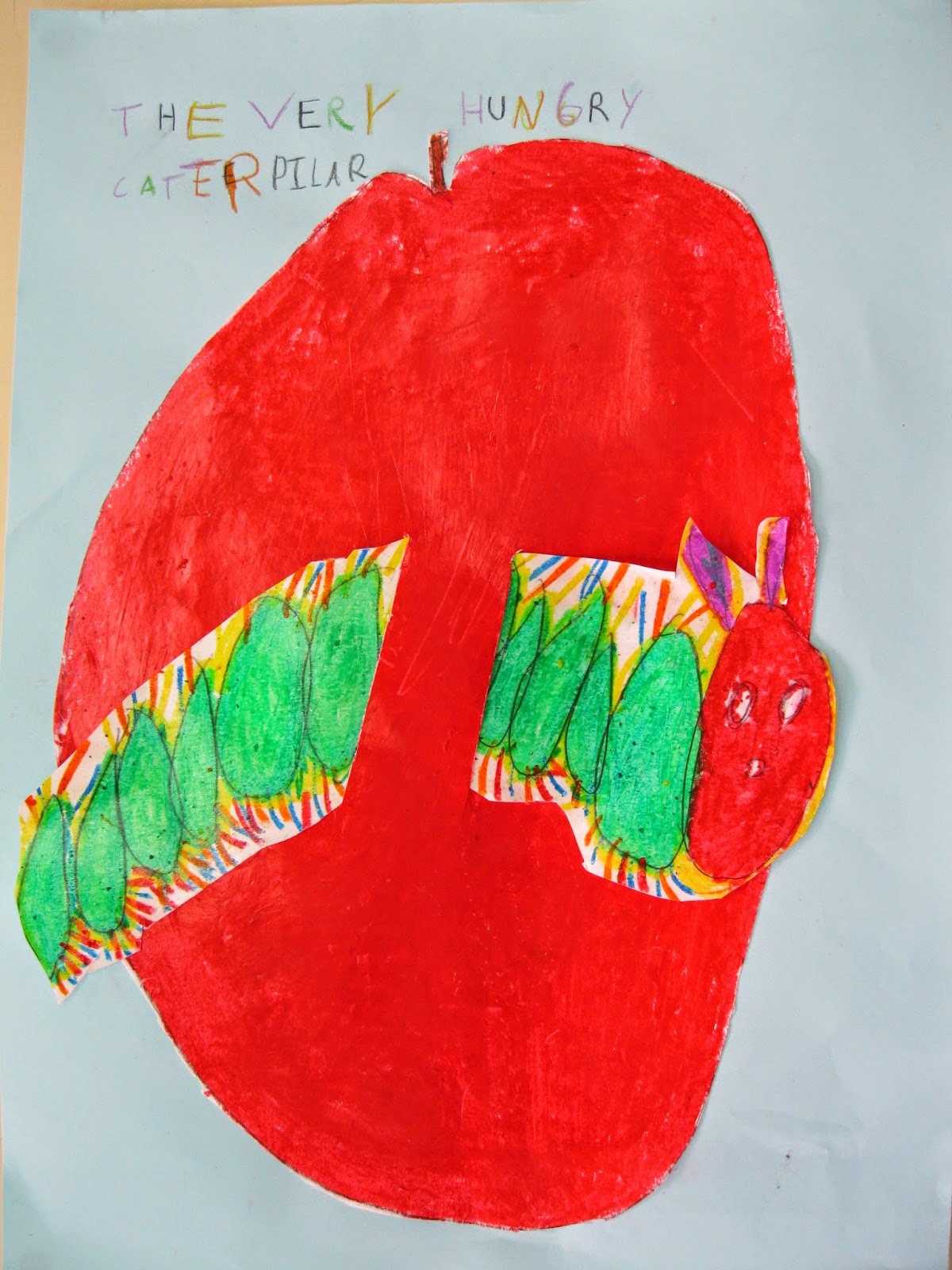 Les Roquetes English Blog: Arts & Crafts: The Very Hungry Caterpillar ...