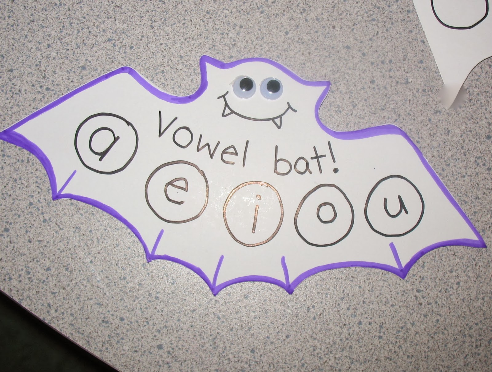 Groovy Grade 1!: A, E, I, O, U, Vowel Bat!