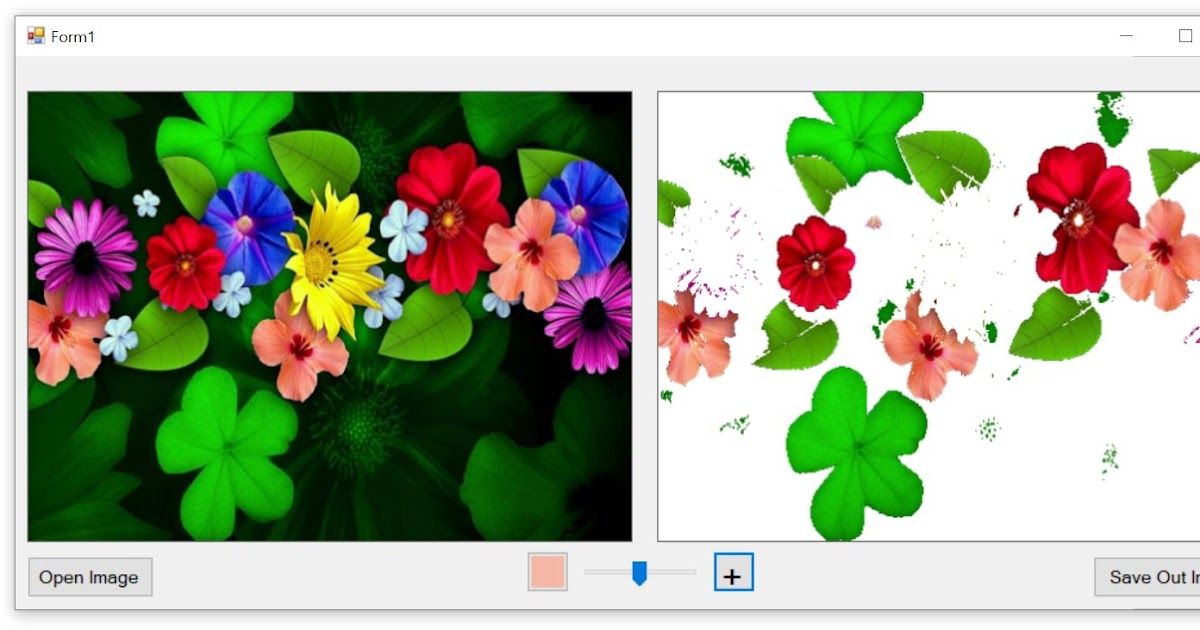 Develop Application to Pick Objects from Images based on colors using ...