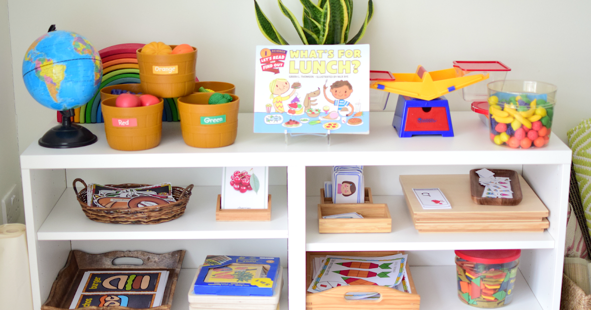 Food and Nutrition Themed Shelf | The Pinay Homeschooler