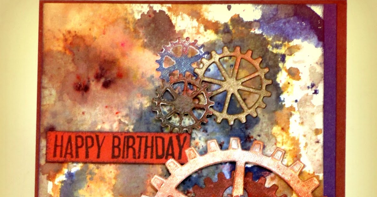 Little Bits of Craft: A 'Rusty' Happy Birthday