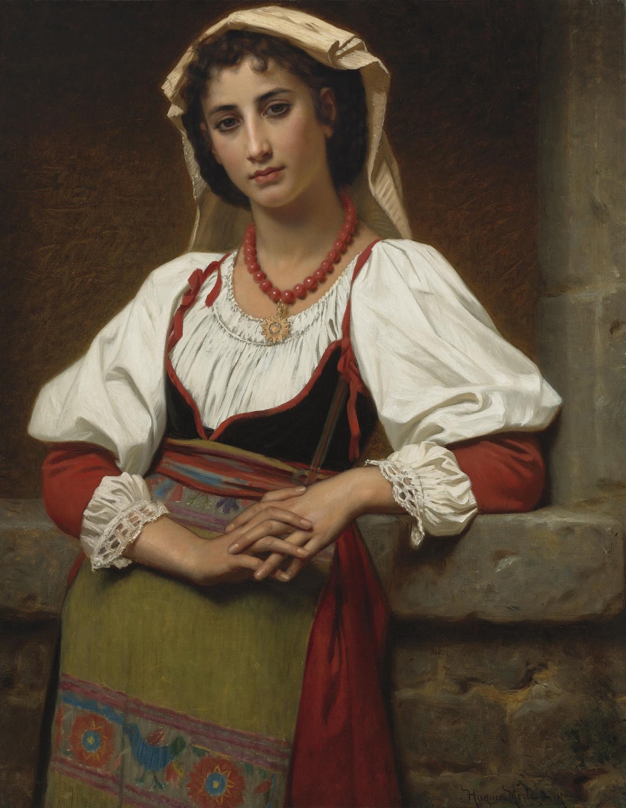Hugues Merle (1822-1881) | Genre painter | Tutt'Art@ | Pittura ...