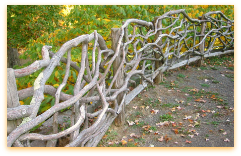 DESIGN BY NATURE: HOW TO BUILD A WATTLE FENCE (DIY)