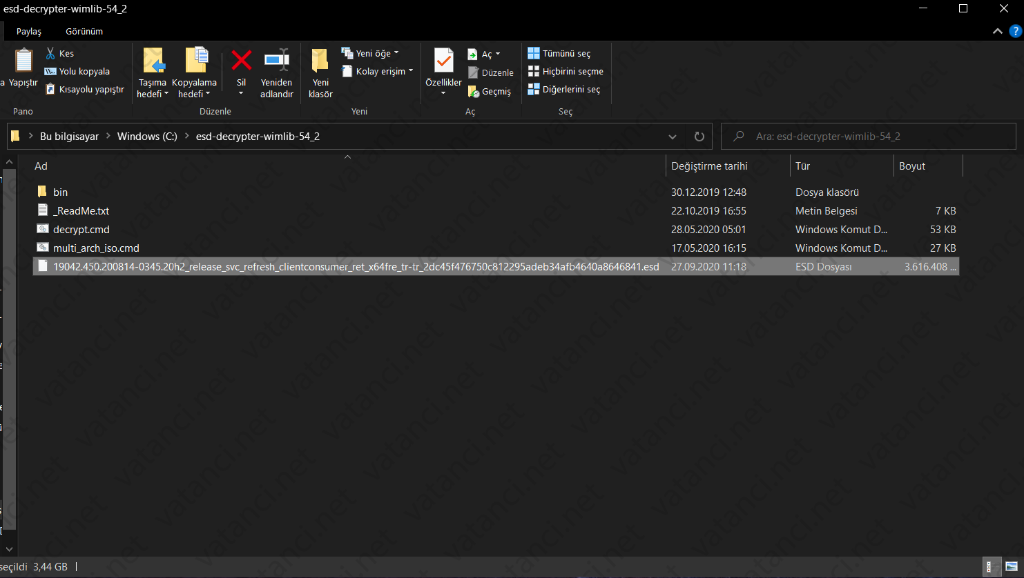 Windows - ESD dosyası nedir?