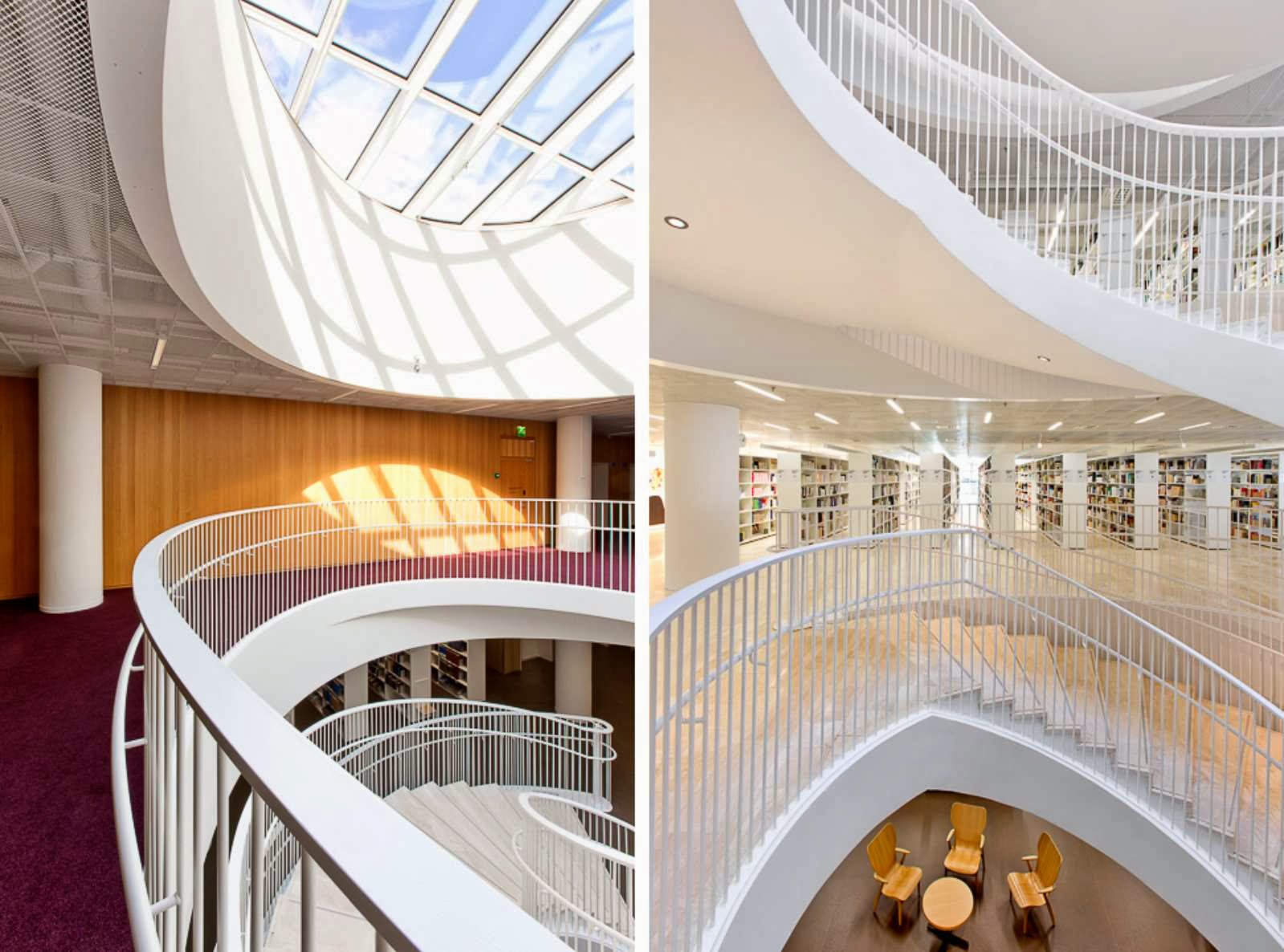 architecture now and The Future: HELSINKI UNIVERSITY MAIN LIBRARY BY ANTTINEN OIVA ARCHITECTS