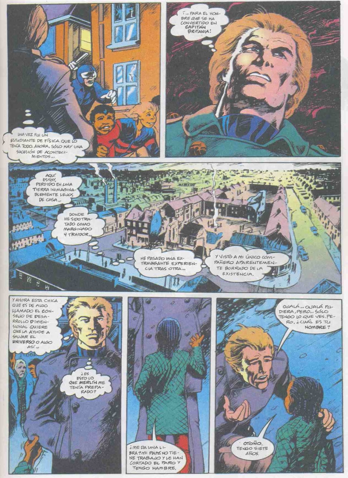 BLOG DE ESPIRAL: CAPITÁN BRITANIA + MARVEL UK = ALAN DAVIS