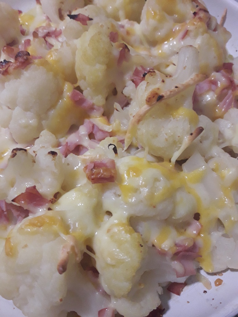 misrecetasylasdemisamigas: Coliflor con queso