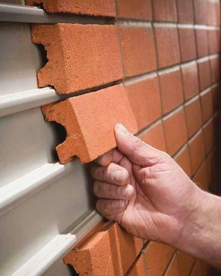 Corium Steel-Backed Brick Cladding System - FantasticEng