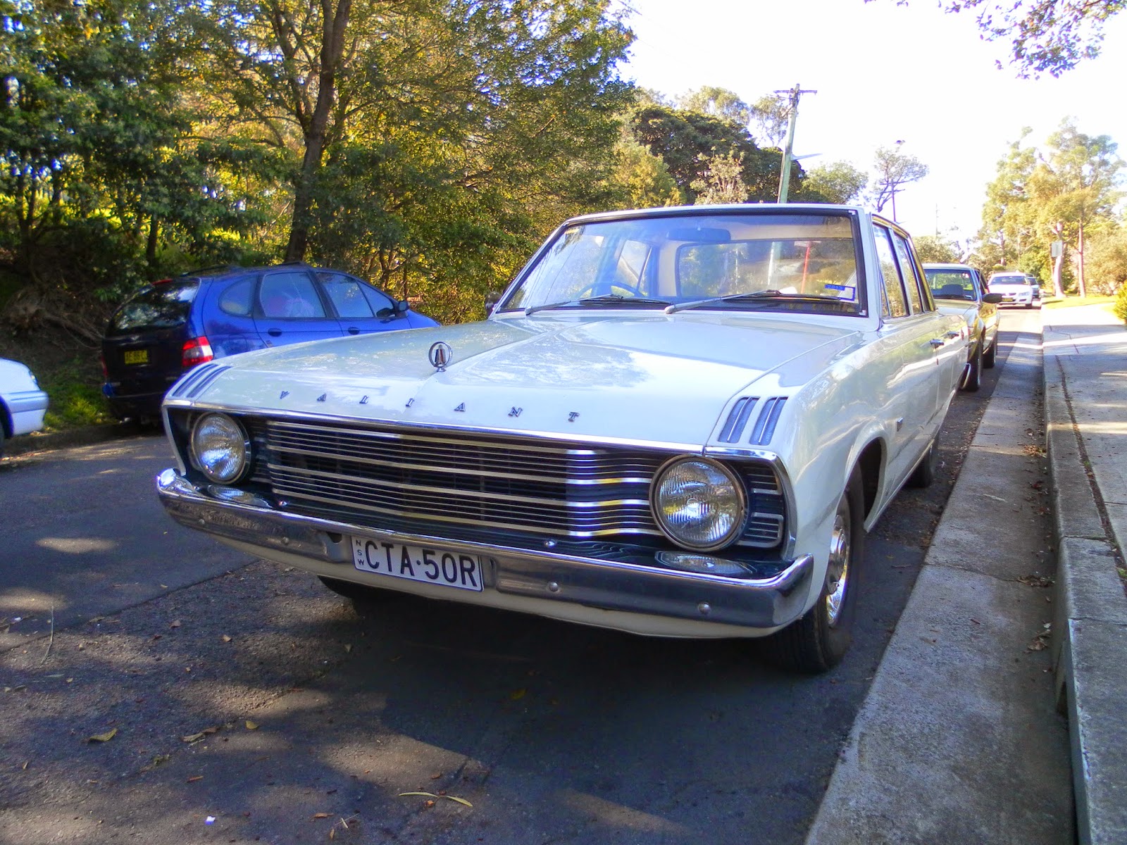 Aussie Old Parked Cars: 1970 Chrysler VF Valiant Regal Sedan