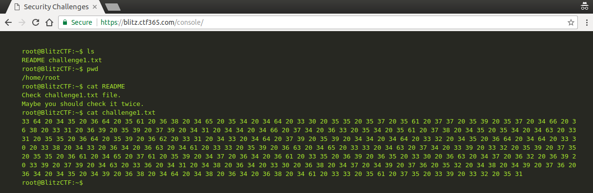 Blitz CTF 001 Writeup (Step by Step Solutions) [CTF365] ~ Ethical ...