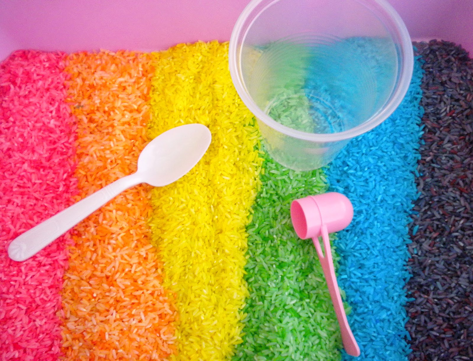 Charli Mae: We made…. Rainbow Rice
