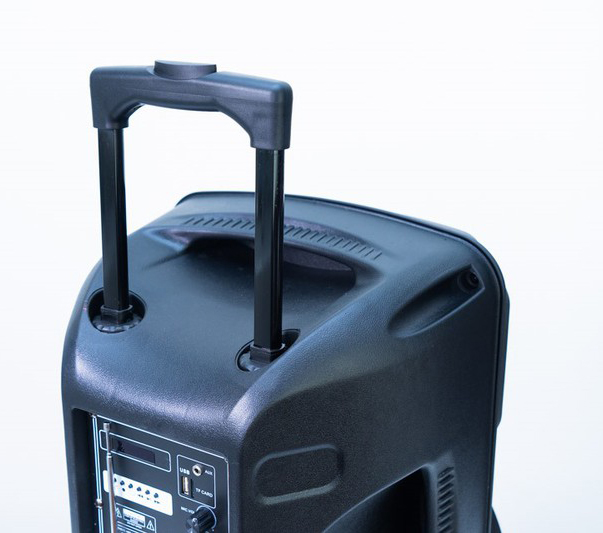 Loa Bluetooth Karaoke i.value F12-9 Nhựa đen + Mic không dây