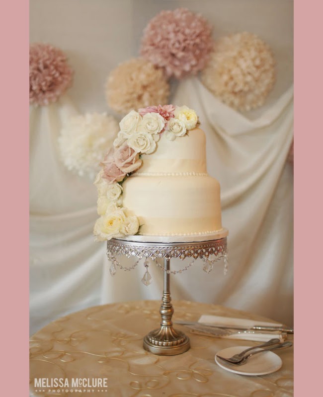 San Diego Style Weddings: Personalized Touches: Cake Backdrop