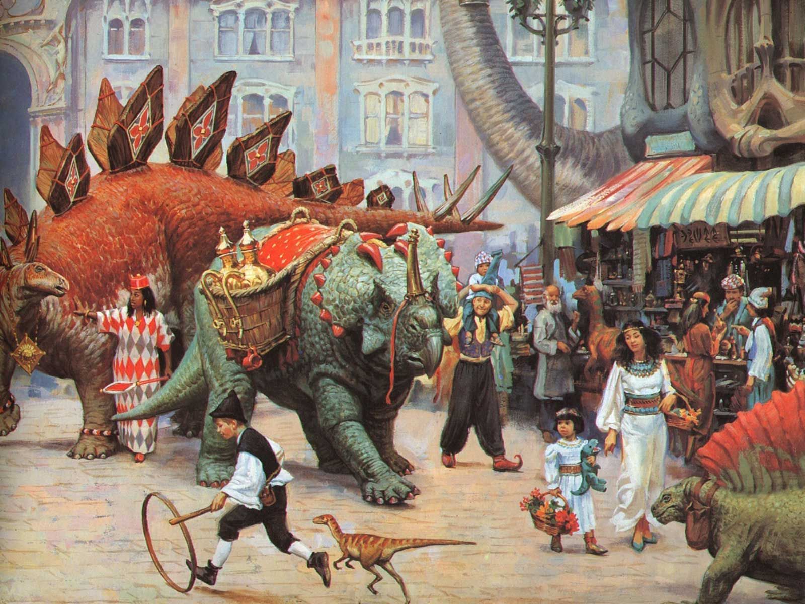 Gurney Journey: Questions about Dinotopia from the Bruderhof