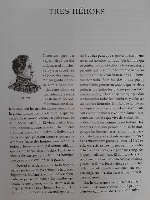 Espacio Virtual de Historia -2° año-: Cuento "Tres héroes" de José Martí
