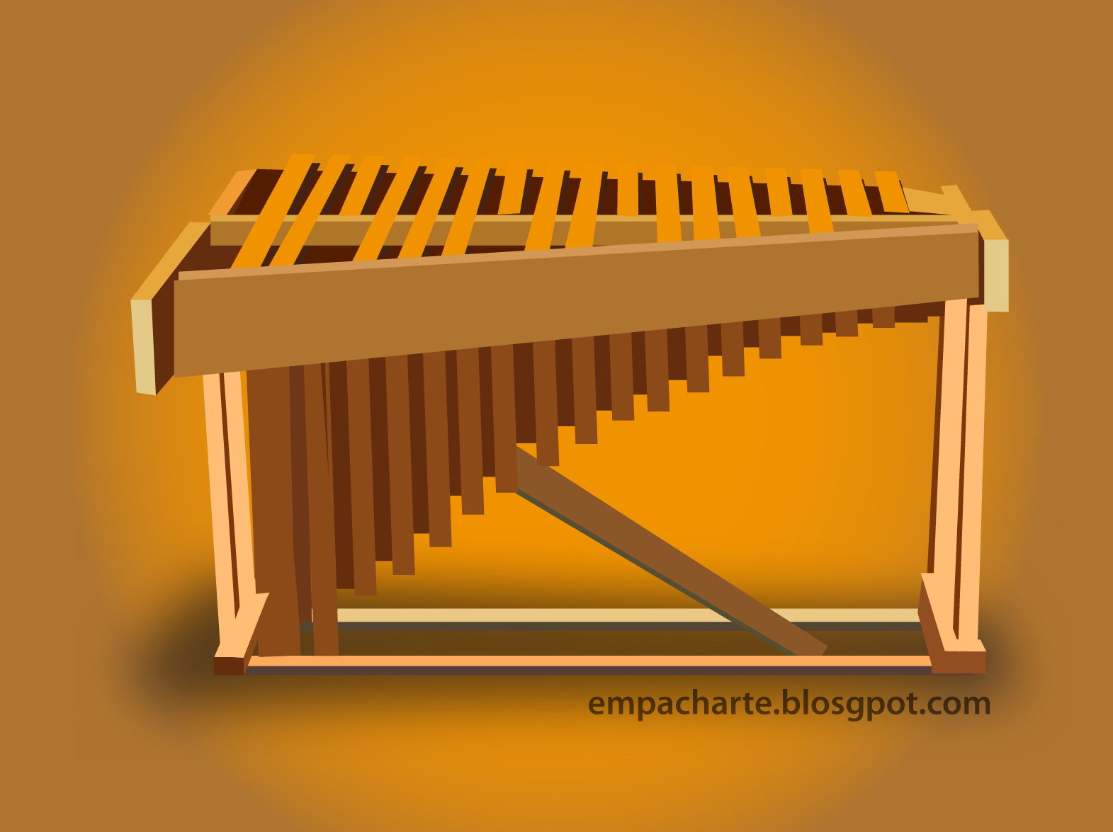 Recursos Graficos Chapines: marimba vector descargar