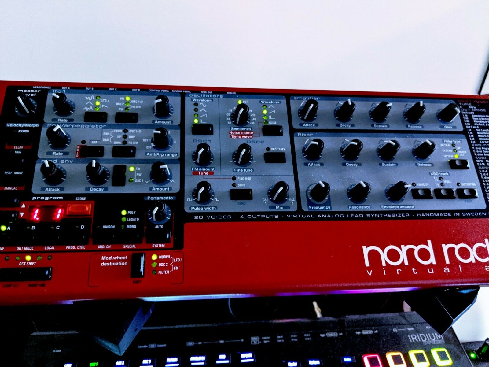 MATRIXSYNTH: Nord Lead 2X Rack Synth
