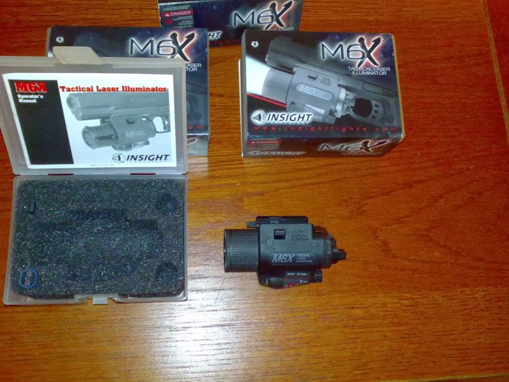 Ronin Tactical's New Site: Insight Technology M6x with Red Laser