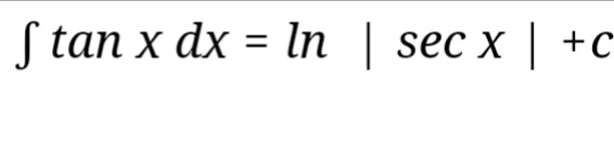 Mathseasy: Standard integrals