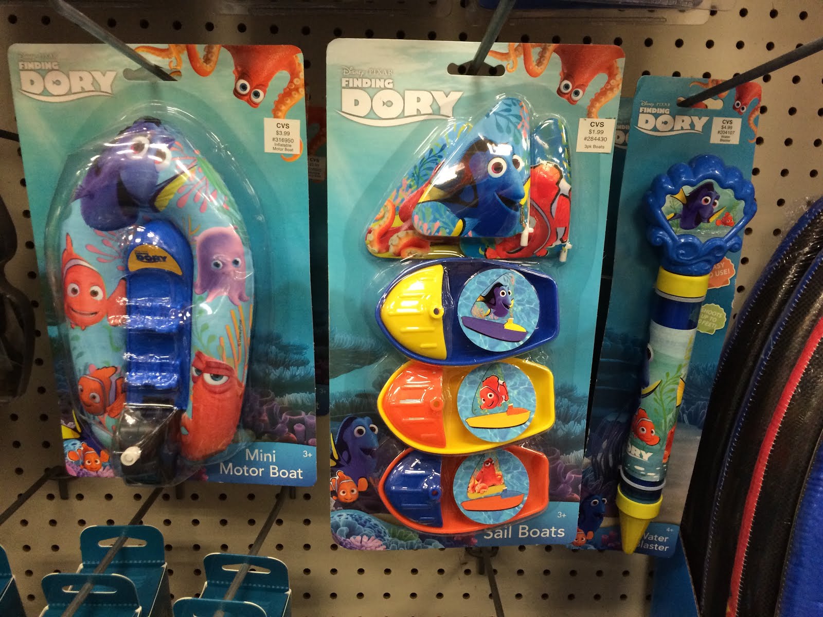 Dan the Pixar Fan: Events: Finding Dory Merch Release (Swim Gear, Water ...