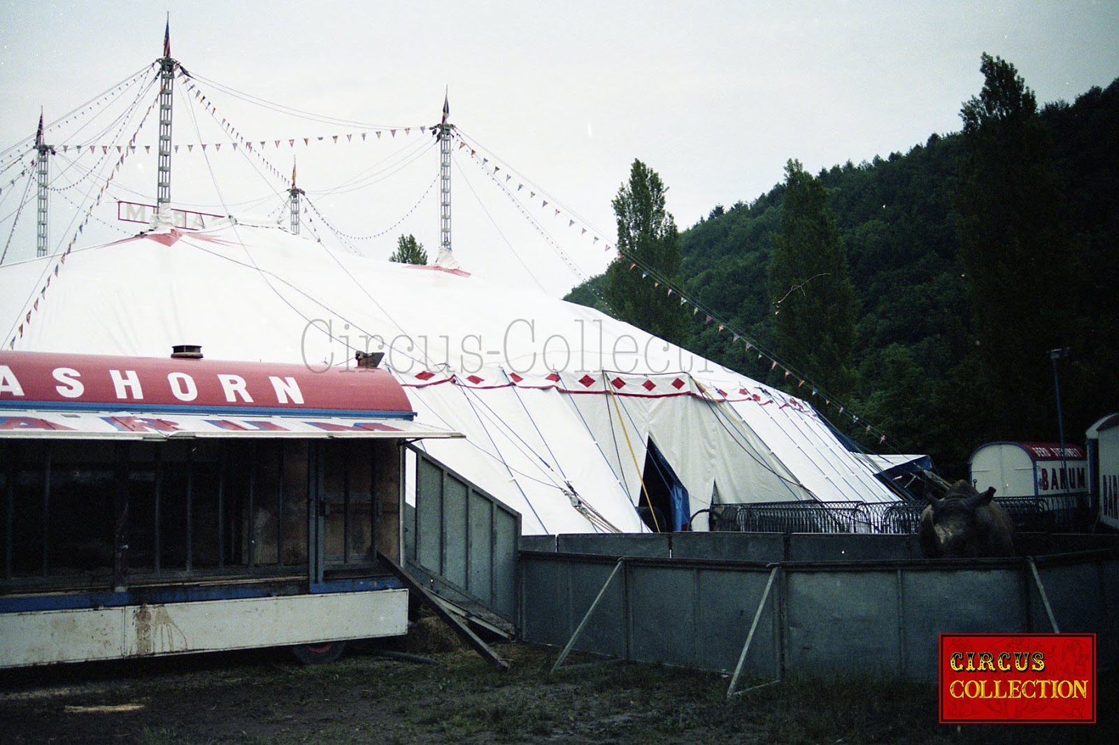 Circus -Collection: Circus Barum de Gerd Siemoneit 1991, les installations
