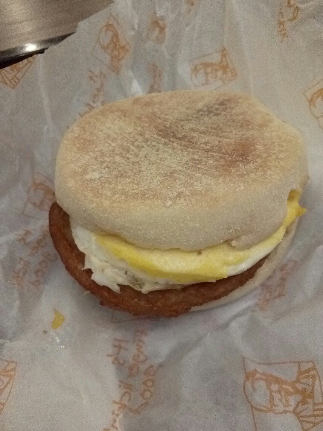 Supersupergirl from openrice: [Review 6373] KFC sausage egg muffin ...