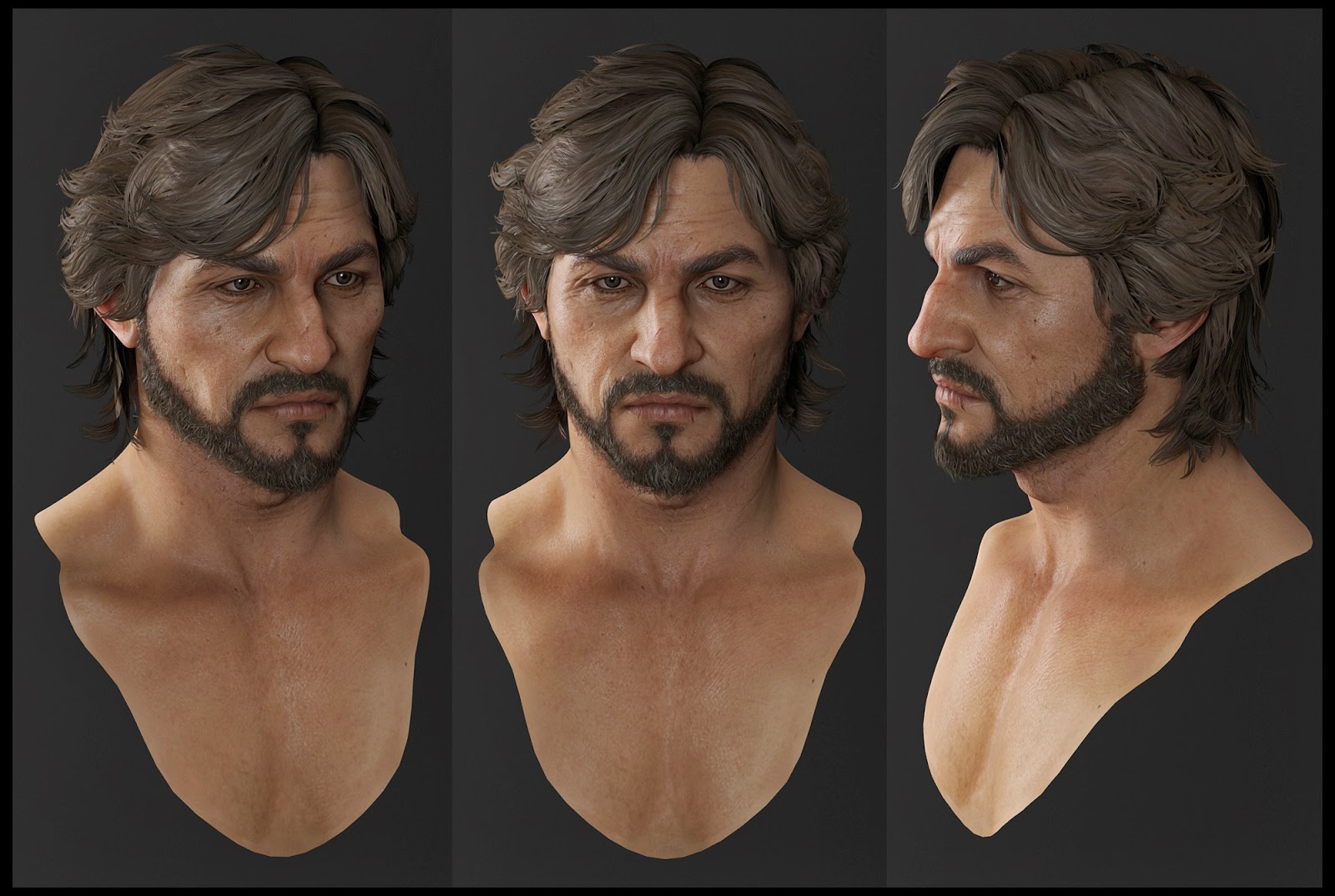 Man head | Computer Graphics Daily News