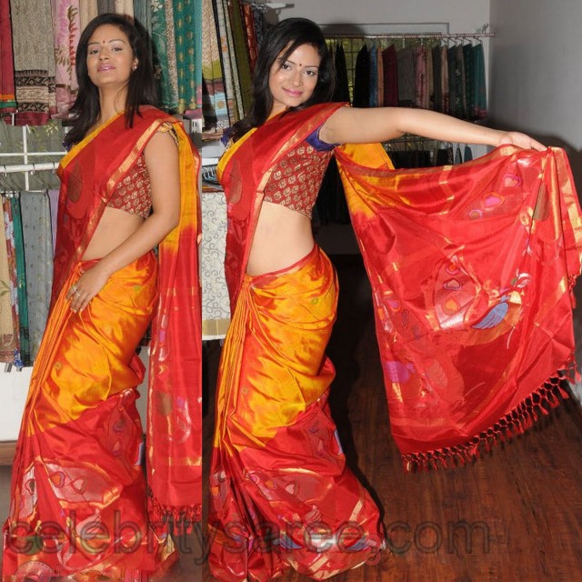 Uppada Silk Saree - Saree Blouse Patterns