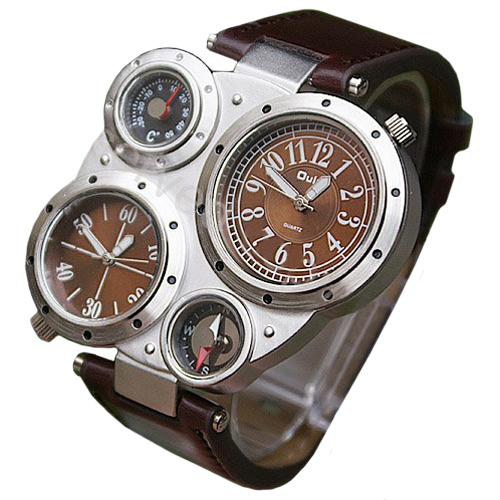 Luxury Dial Dual Movements watch