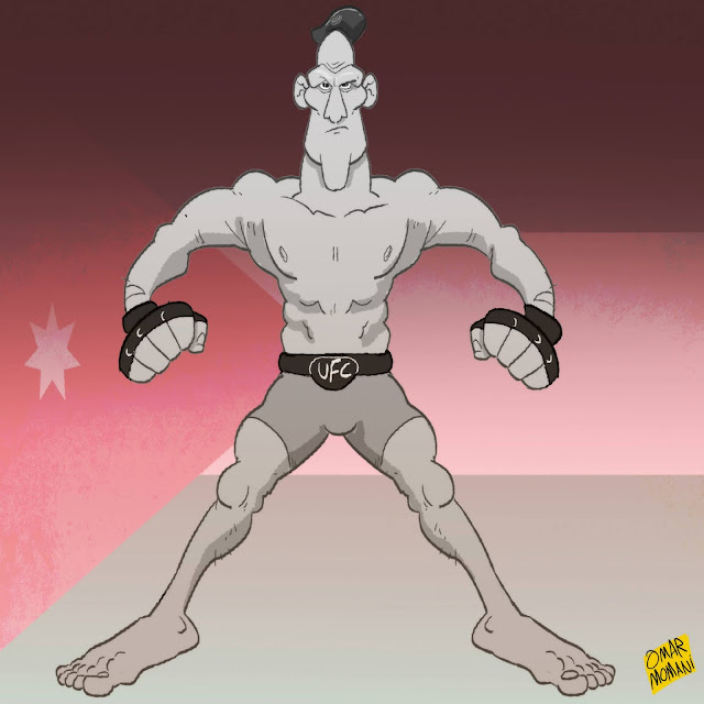 Ufc Cartoon Drawings