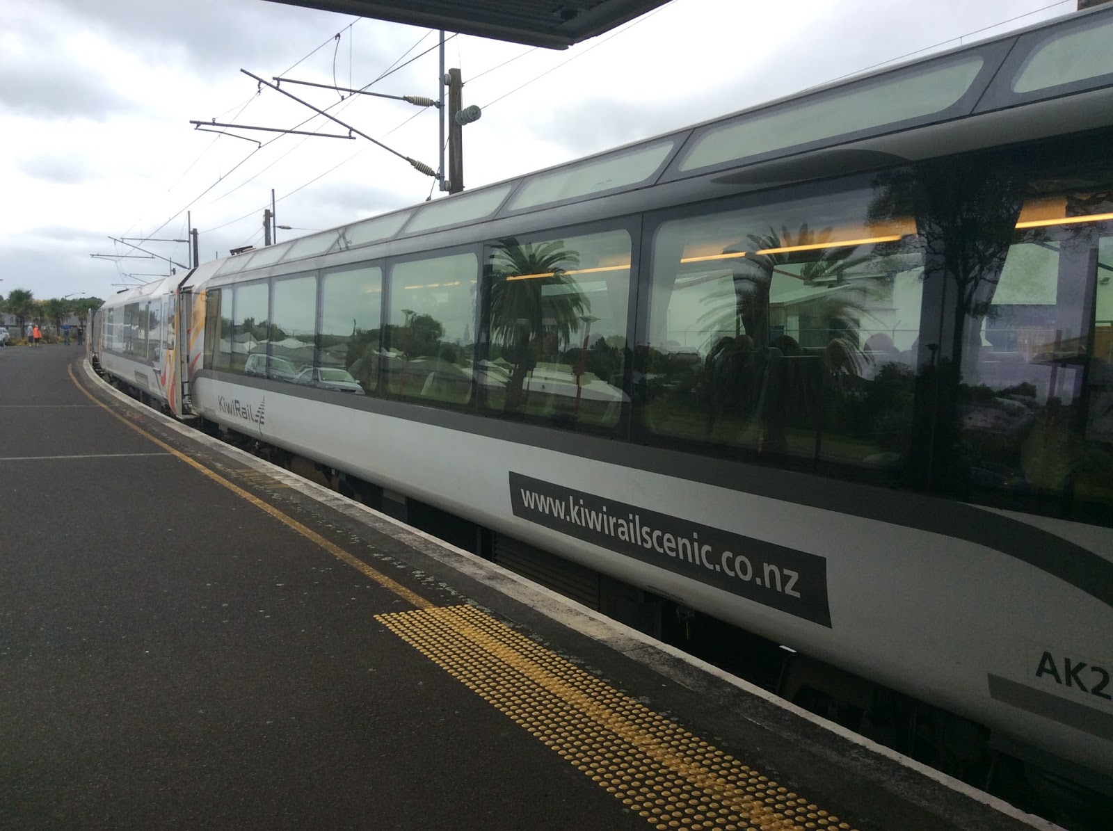 Kiwi track 2016: Day 11 Northern Explorer Train