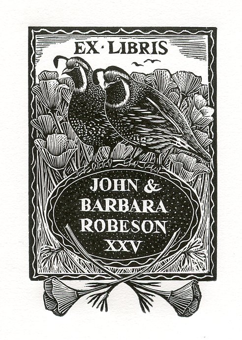 Andy English's Engraved Bookplates: Bookplates 41 - 50