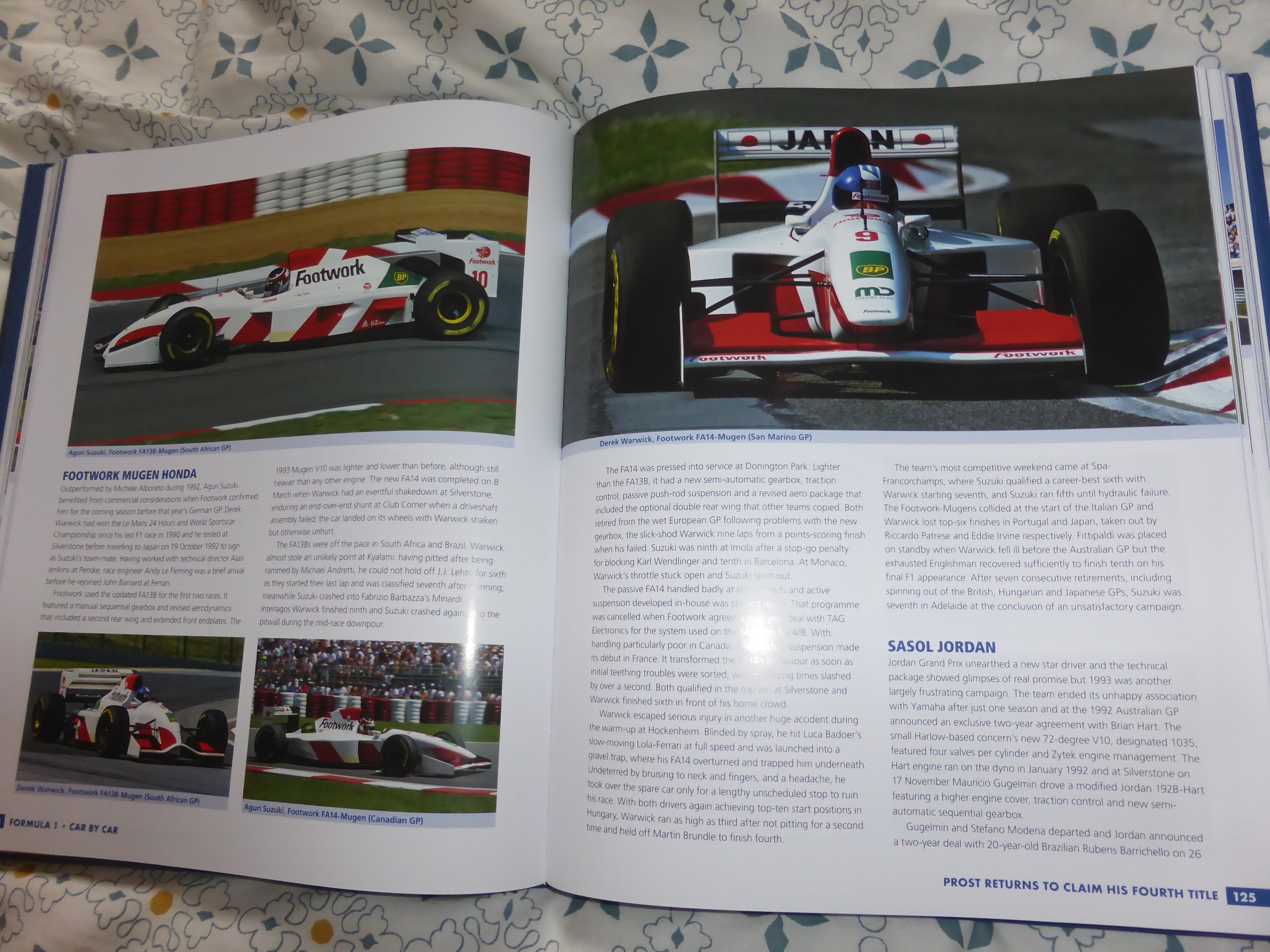 GRANDI E PICCOLE AUTO: Formula 1 car by car 1990-99 di Peter Higham