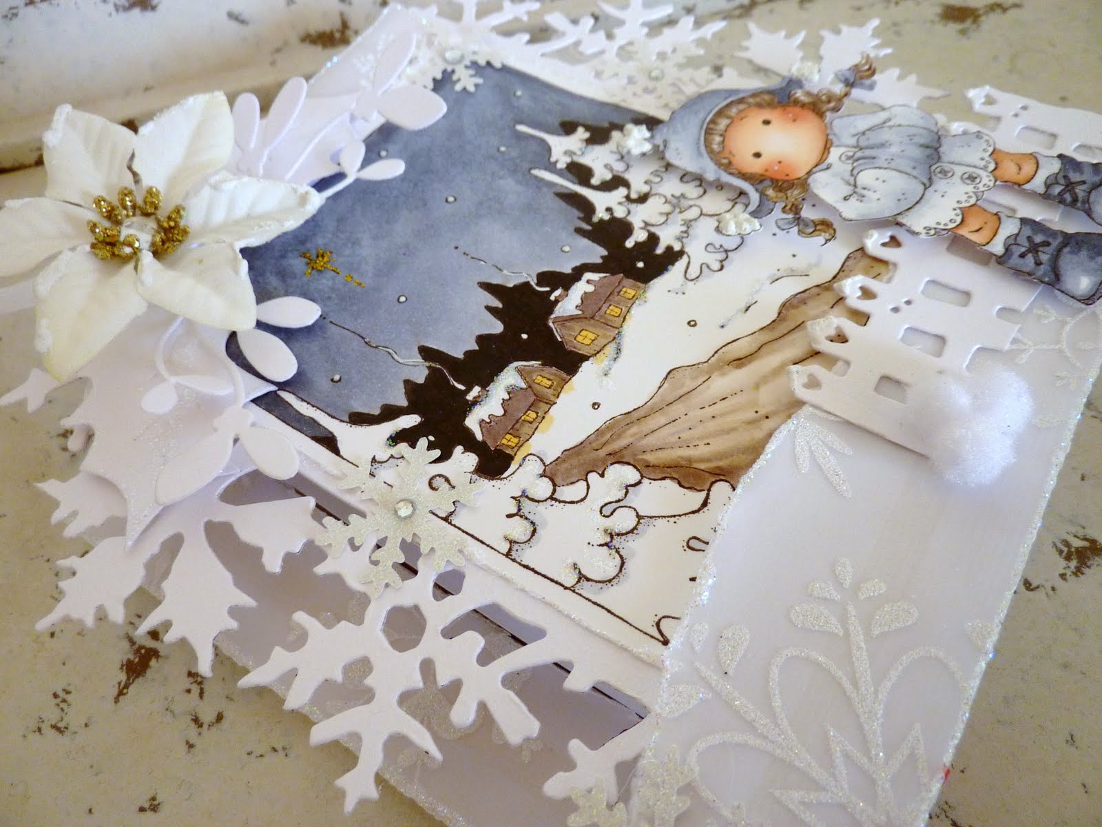 Jane's Lovely Cards : Magnolia Down Under Challenge DT - Get Punchy