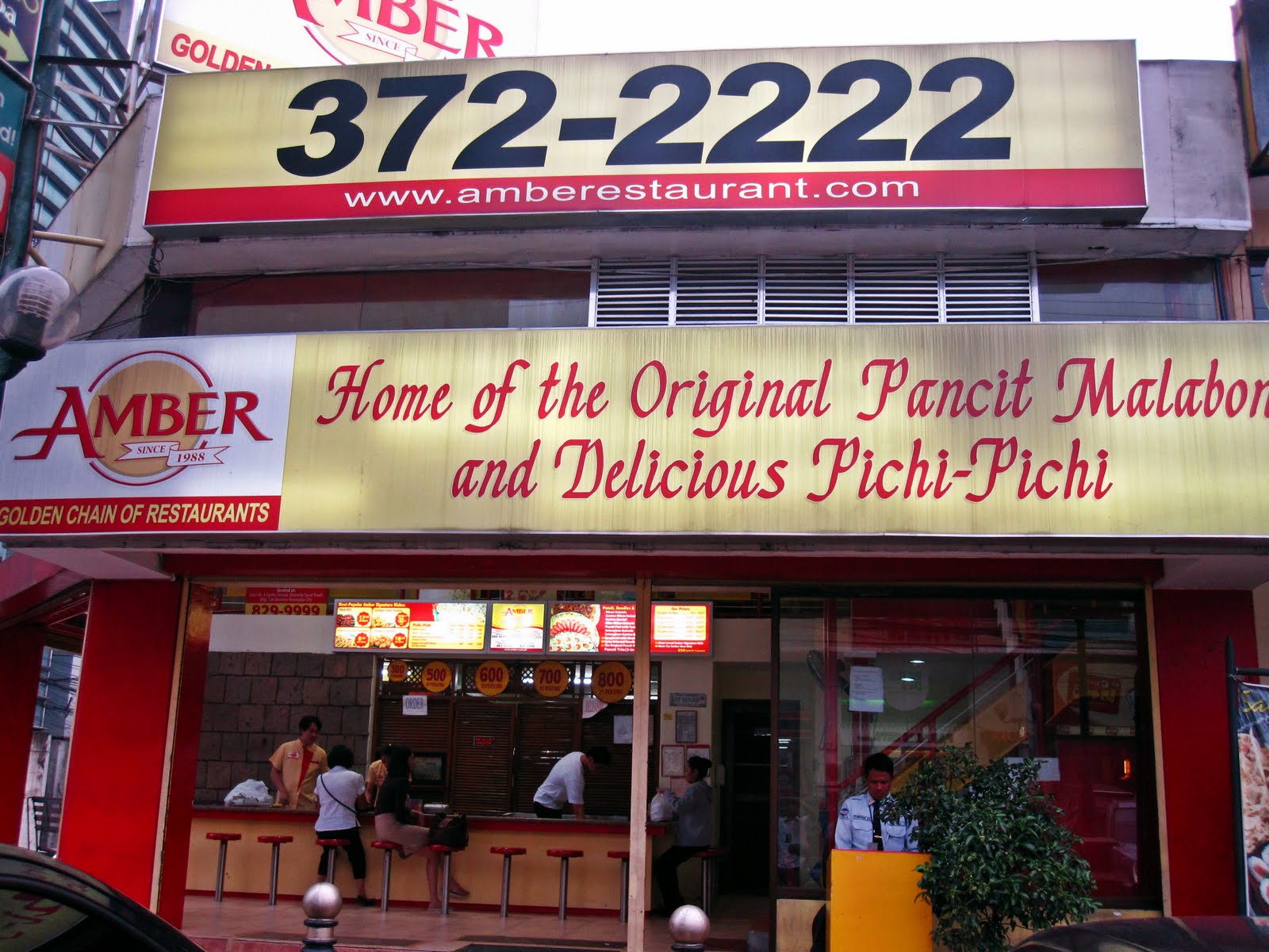 Kat's Musings: Amber's Pancit Malabon